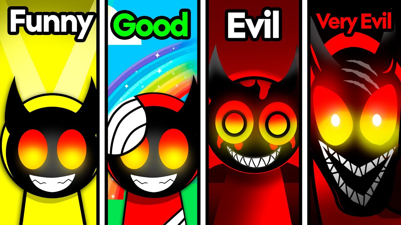 I Unlocked Every Ending In Sprunki Youtube