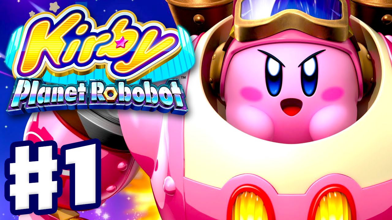 Kirby Planet Robobot Gameplay Walkthrough Part 1 Area 1 Patched
