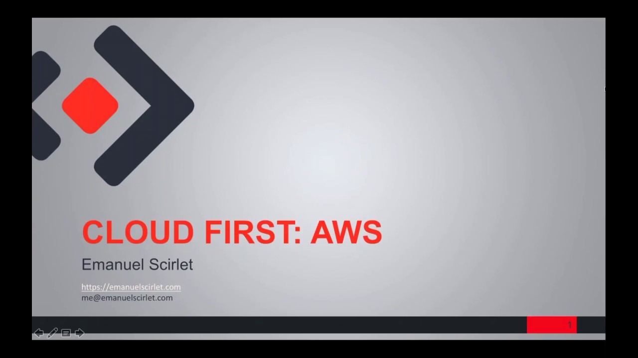 Cloudfirst Aws Youtube