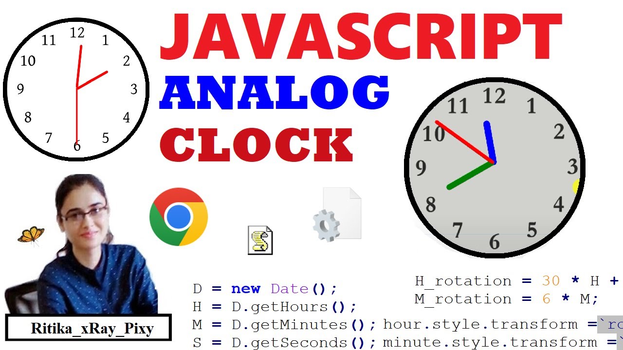 Javascript Analog Clock Tutorial At Oscar Godson Blog