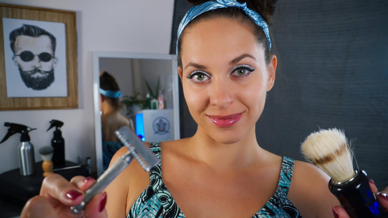 Asmr Mens Shave Barbershop Roleplay Youtube