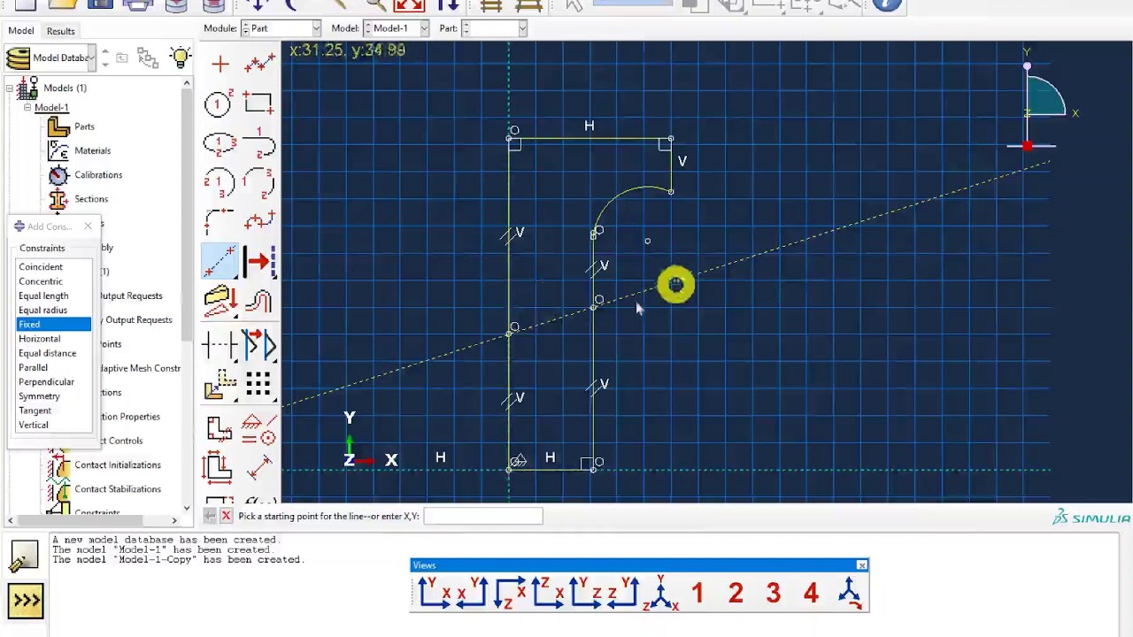 Lecture 1 An Introduction To Abaqus Cae Youtube