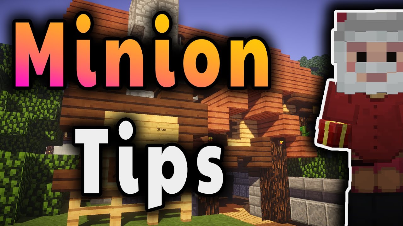 Hypixel Skyblock Minion Tips Youtube