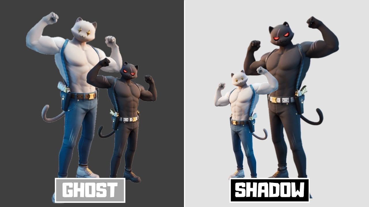 How To Unlock Ghost Or Shadow Meowscles Edit Style In Fortnite Chapter