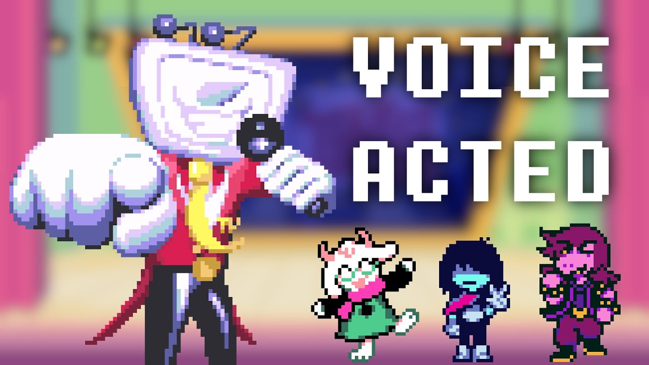 Deltarune Chapter 3 Tenna Introduction Voice Acted Youtube
