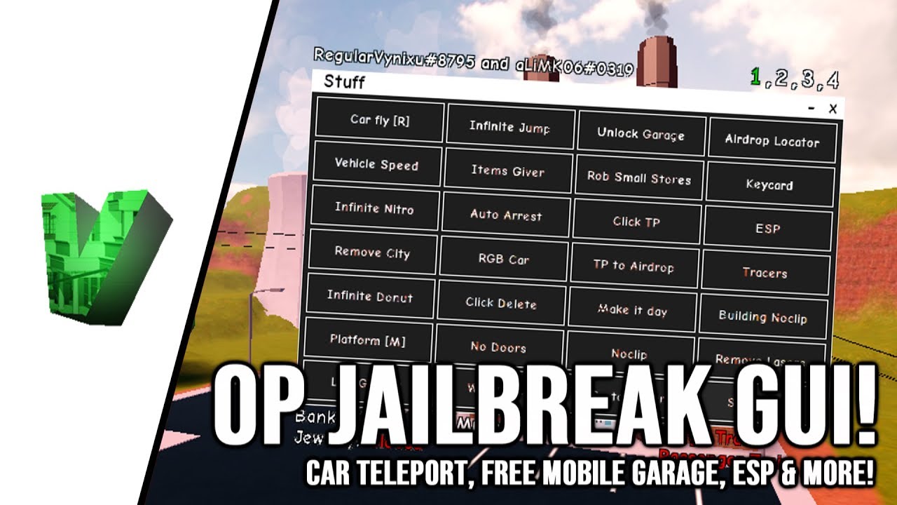 Roblox Jailbreak Script Vnjolo