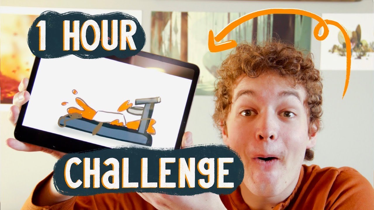 1 Hour Animation Challenge Youtube