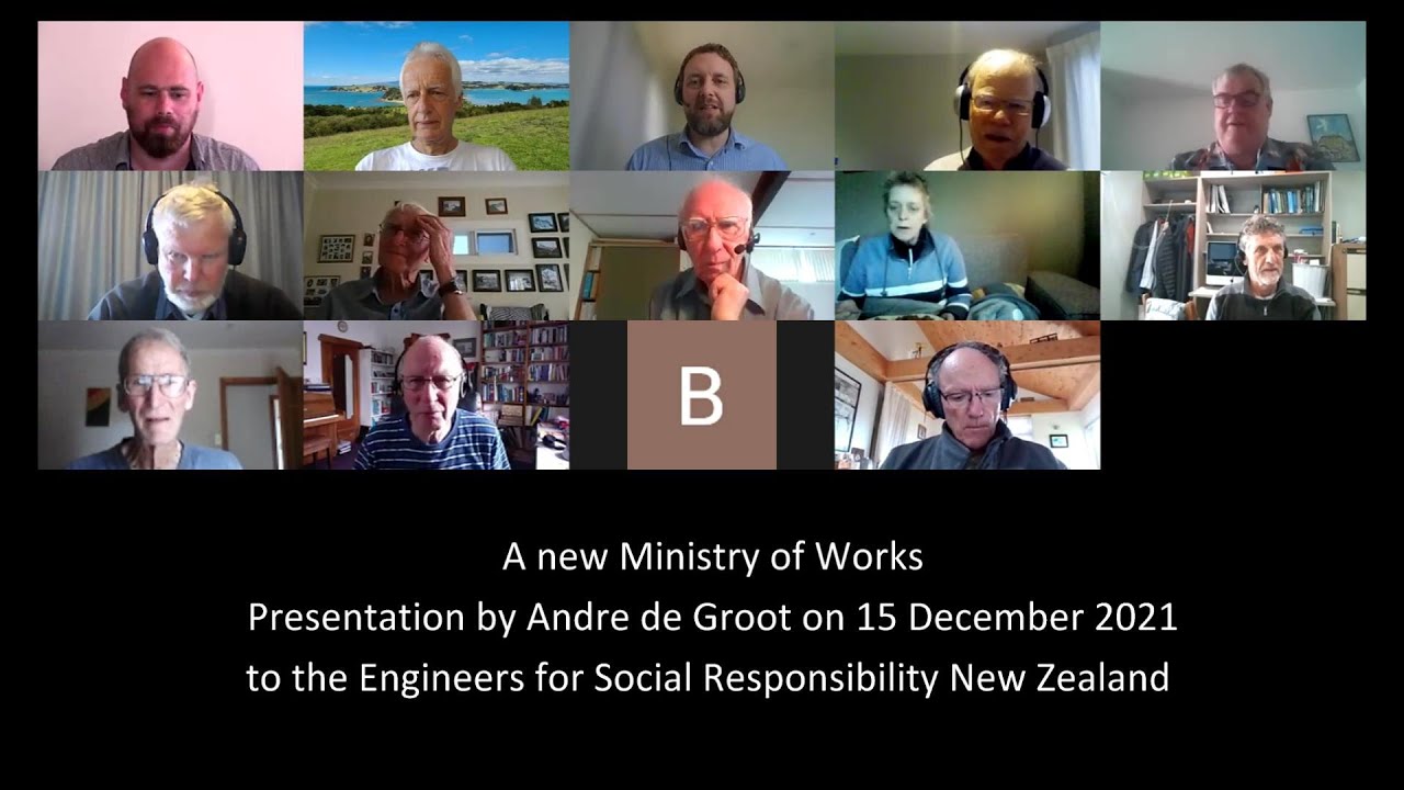 Zoom Engineers For Social Responsibility A New Ministry Of Works