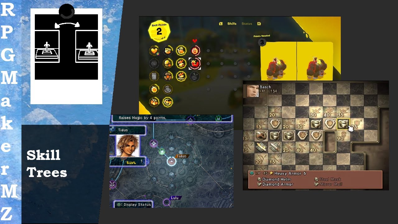 Rpg Maker Mz Skill Trees Youtube