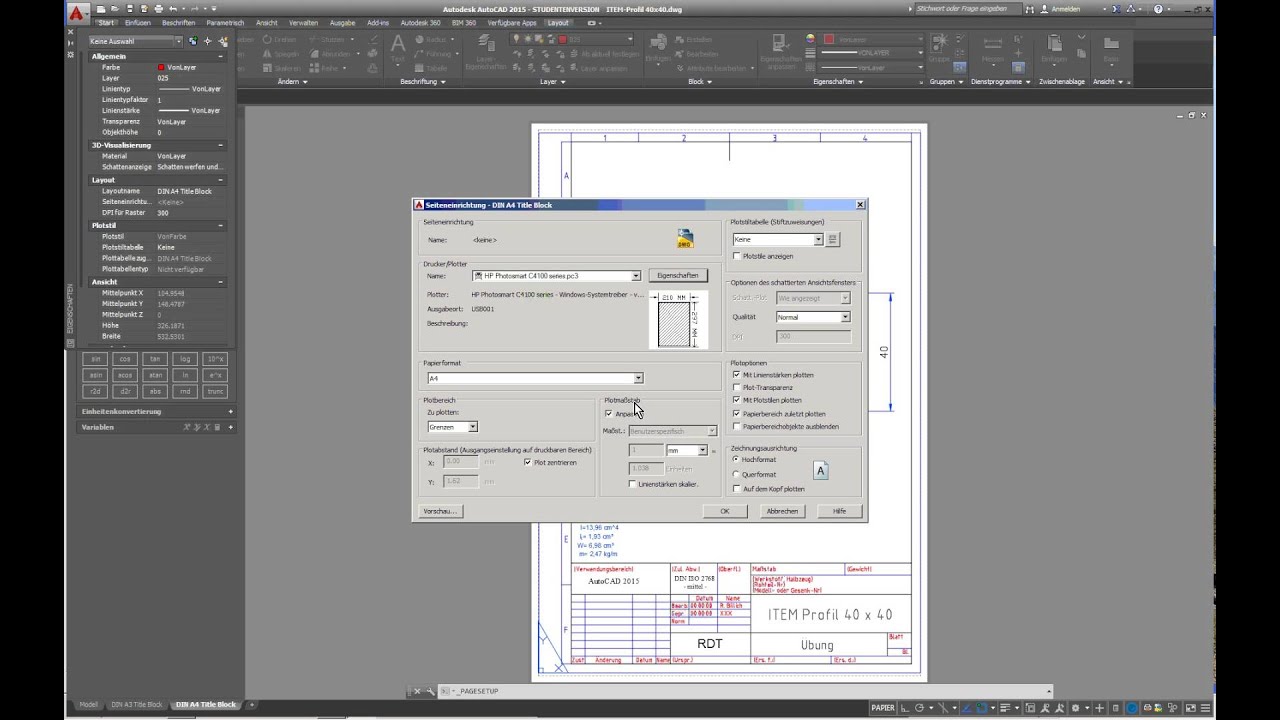 Plotter Einrichten Youtube