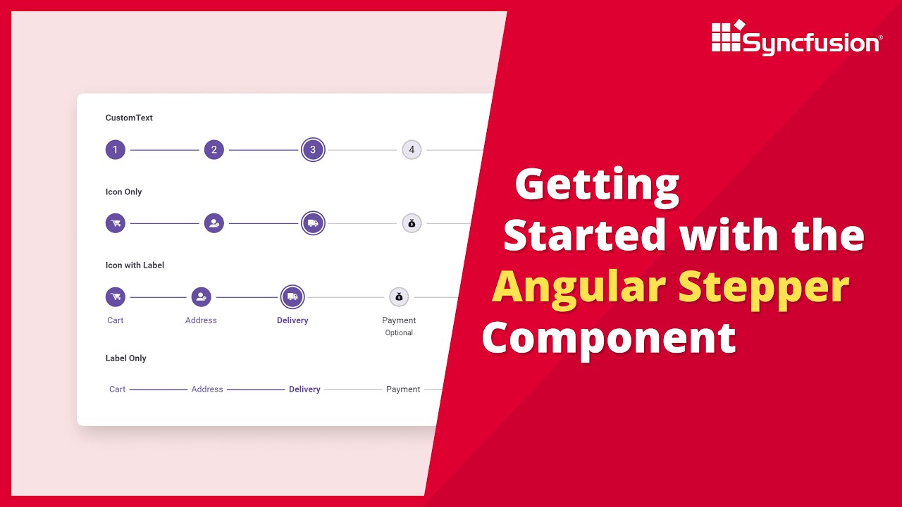 Getting Started With The Angular Stepper Component Youtube