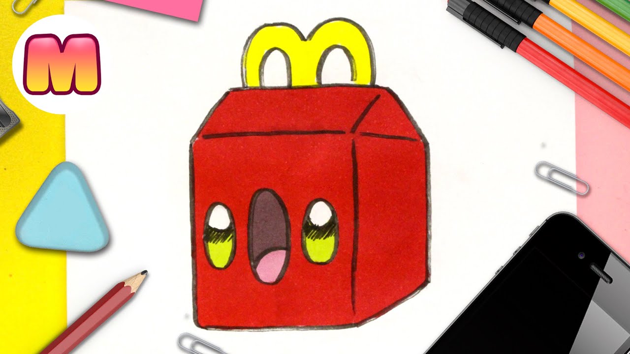 Como Dibujar Un Happy Meal Kawaii рџќ Dibujos Faciles рџќ Aprende A Dibujar