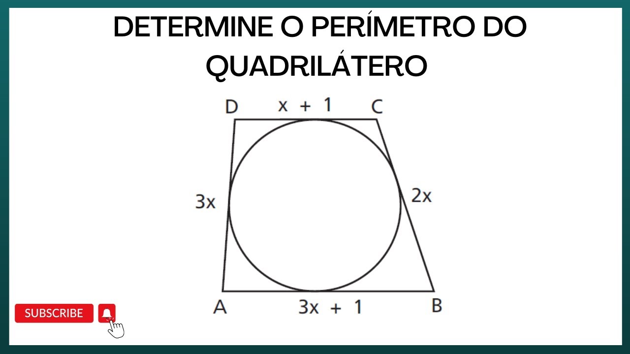 Geometria Plana Quadrilátero Circunscrito Youtube