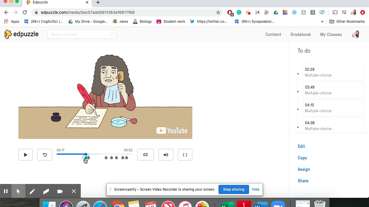Edpuzzle Tutorial Youtube