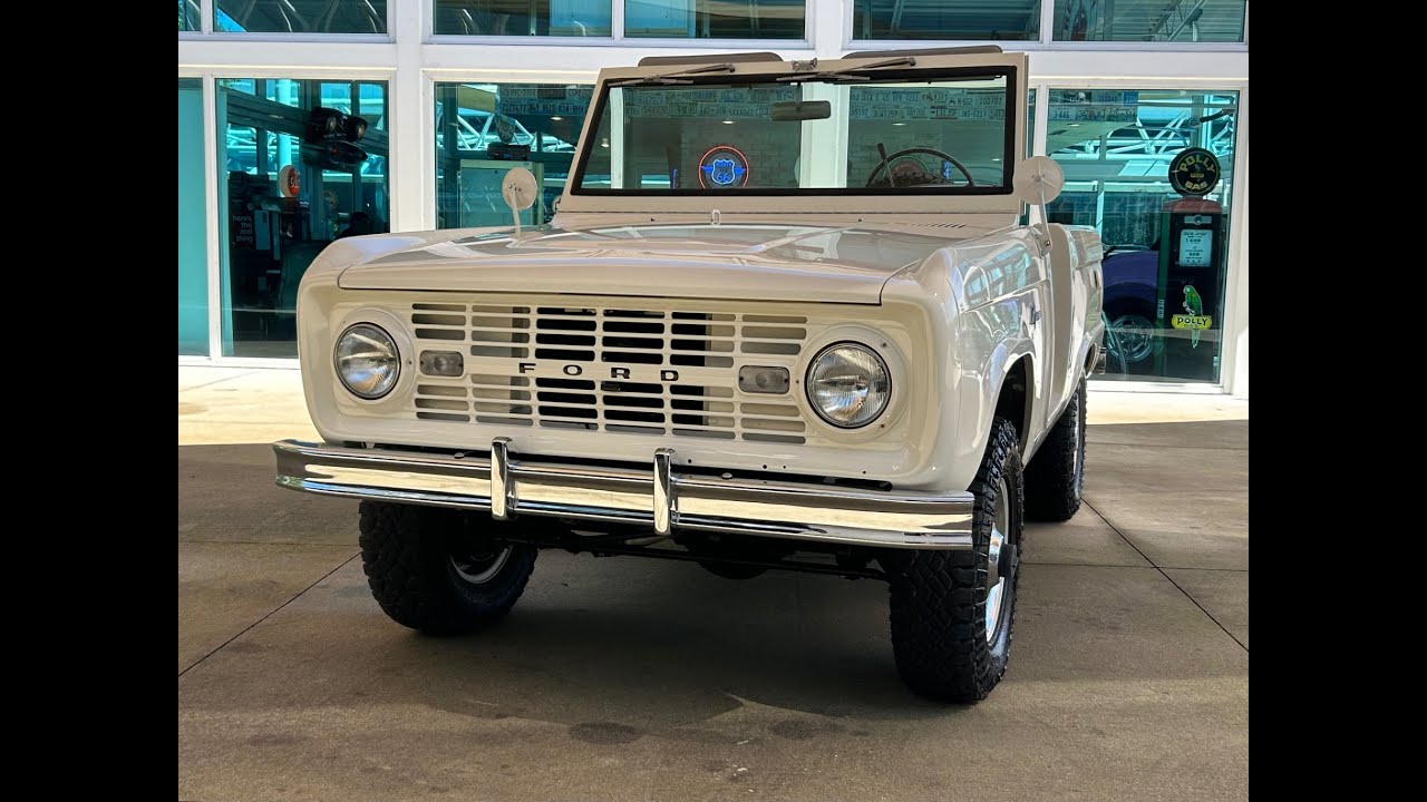 1966 Ford Bronco Youtube