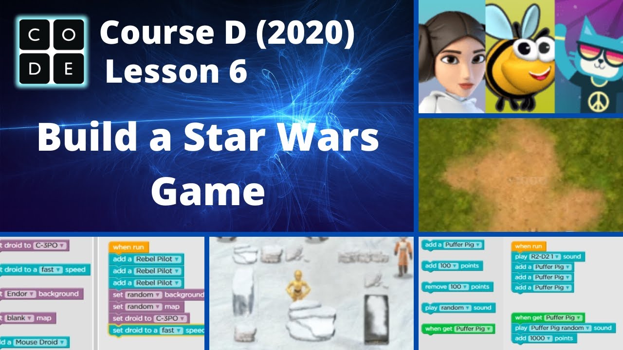 Basic Programming Code Org Course D Lesson 6 Youtube