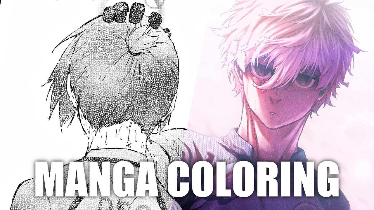 The End Of Nagi Blue Lock Manga Coloring Speedpaint Youtube