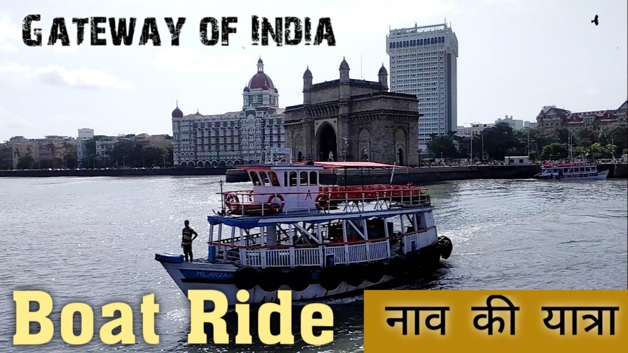 Boat Ride Gateway Of India Ferry Ride In Mumbai Youtube