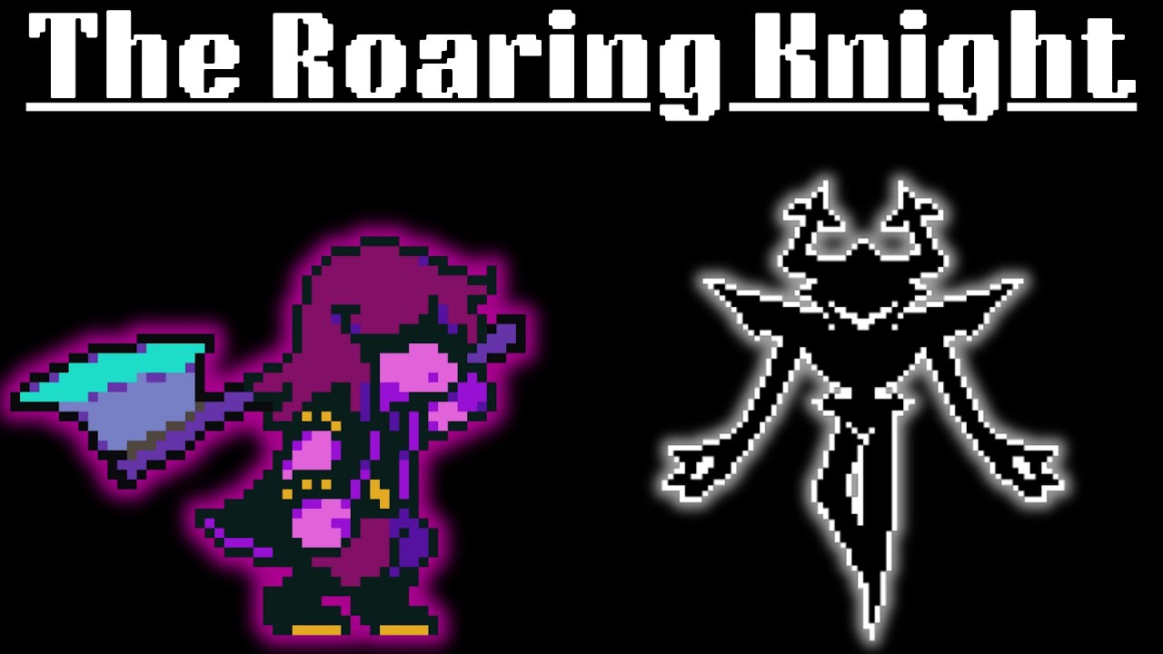 Deltarune Chapter 3 Defeating The Roaring Night Youtube