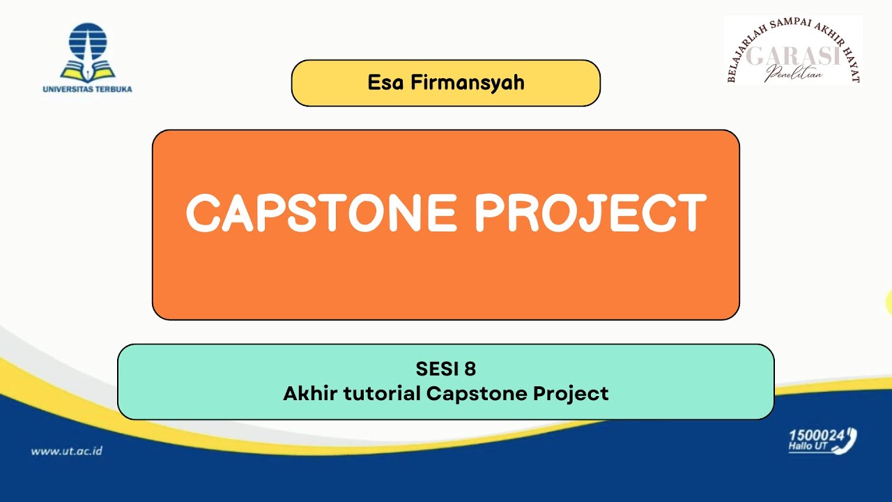 Akhir Tutorial Capstone Project Sesi 8 Youtube