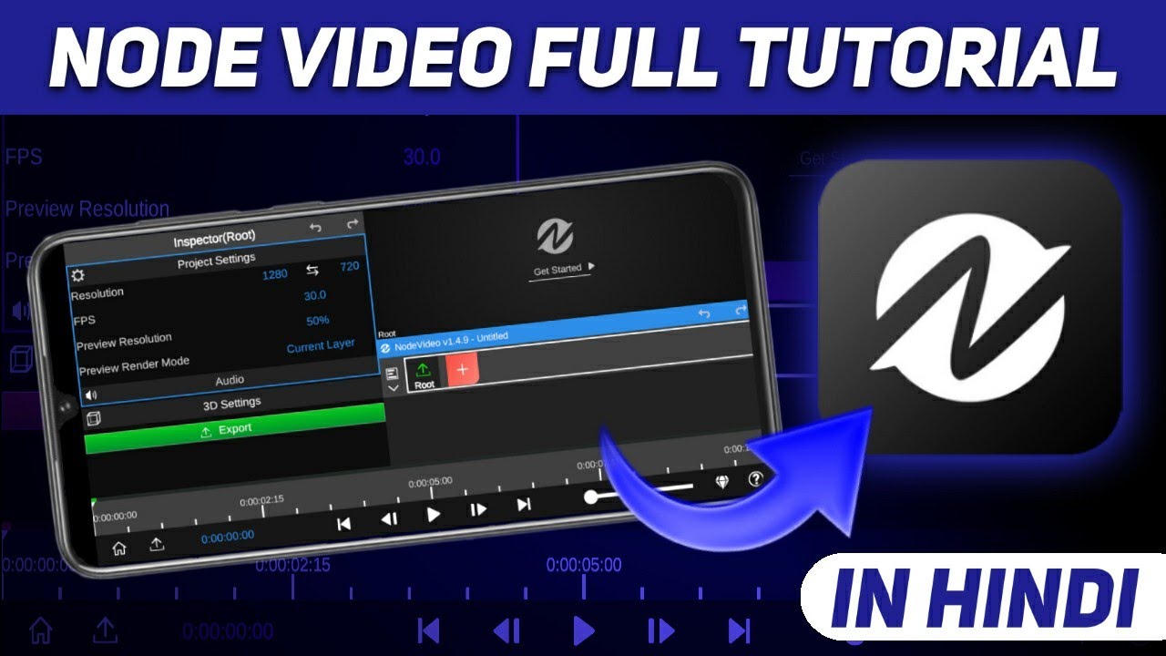 Node Video Full Tutorial The Best Video Editor App 2020 Node Video