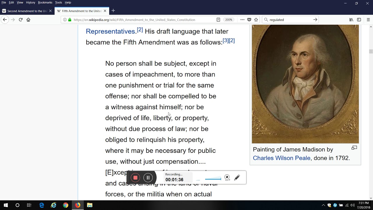 Second Amendment Explained Youtube