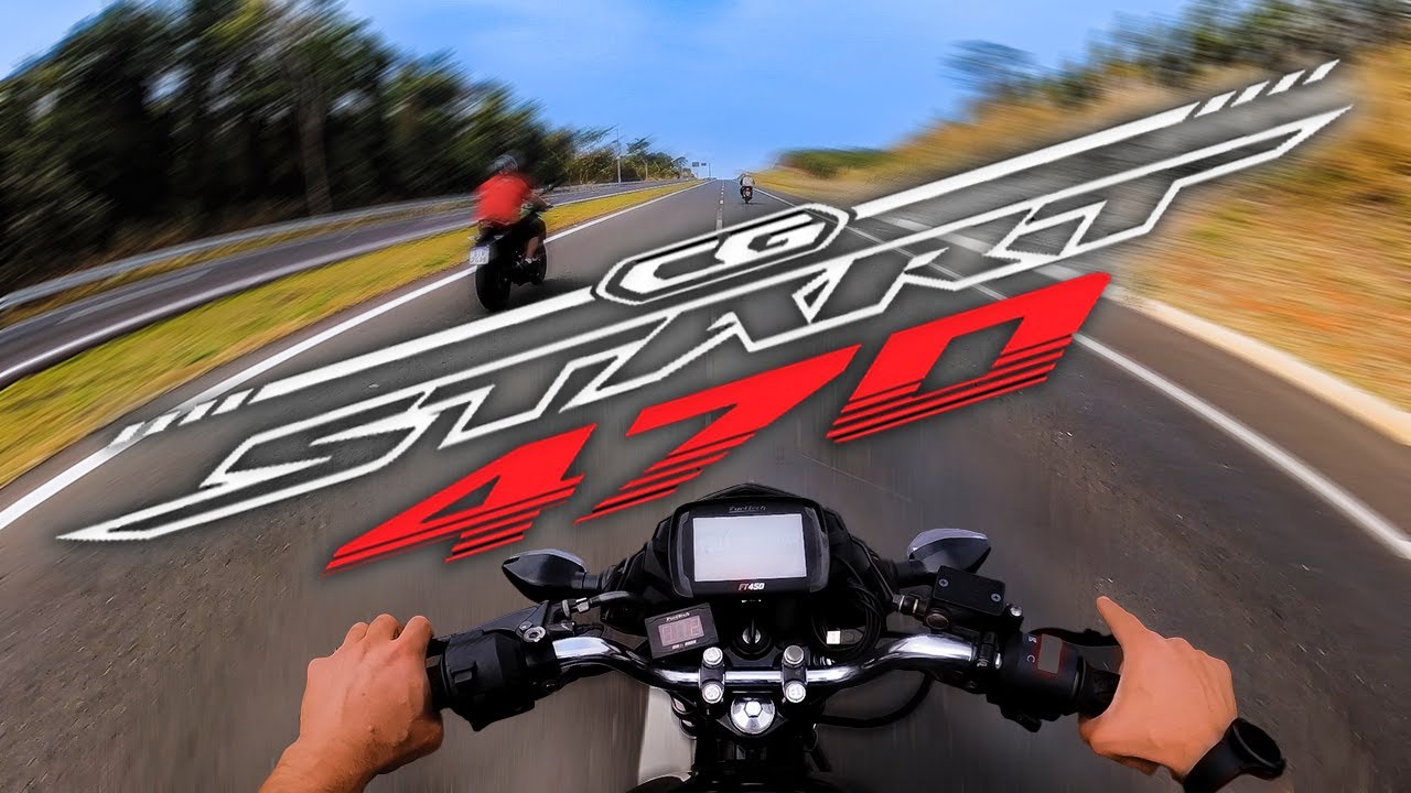 Primeiro Rolê Com A Start 470 Viajamos 200km Youtube