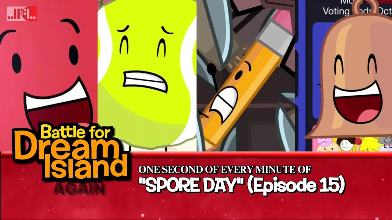 One Second Of Every Minute Of Bfdia 15 Spore Day Youtube