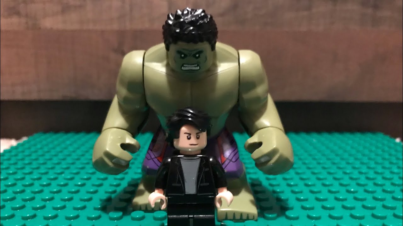 Bruce Banner Turns Into Hulk Lego Stop Motion One Year Anniversary