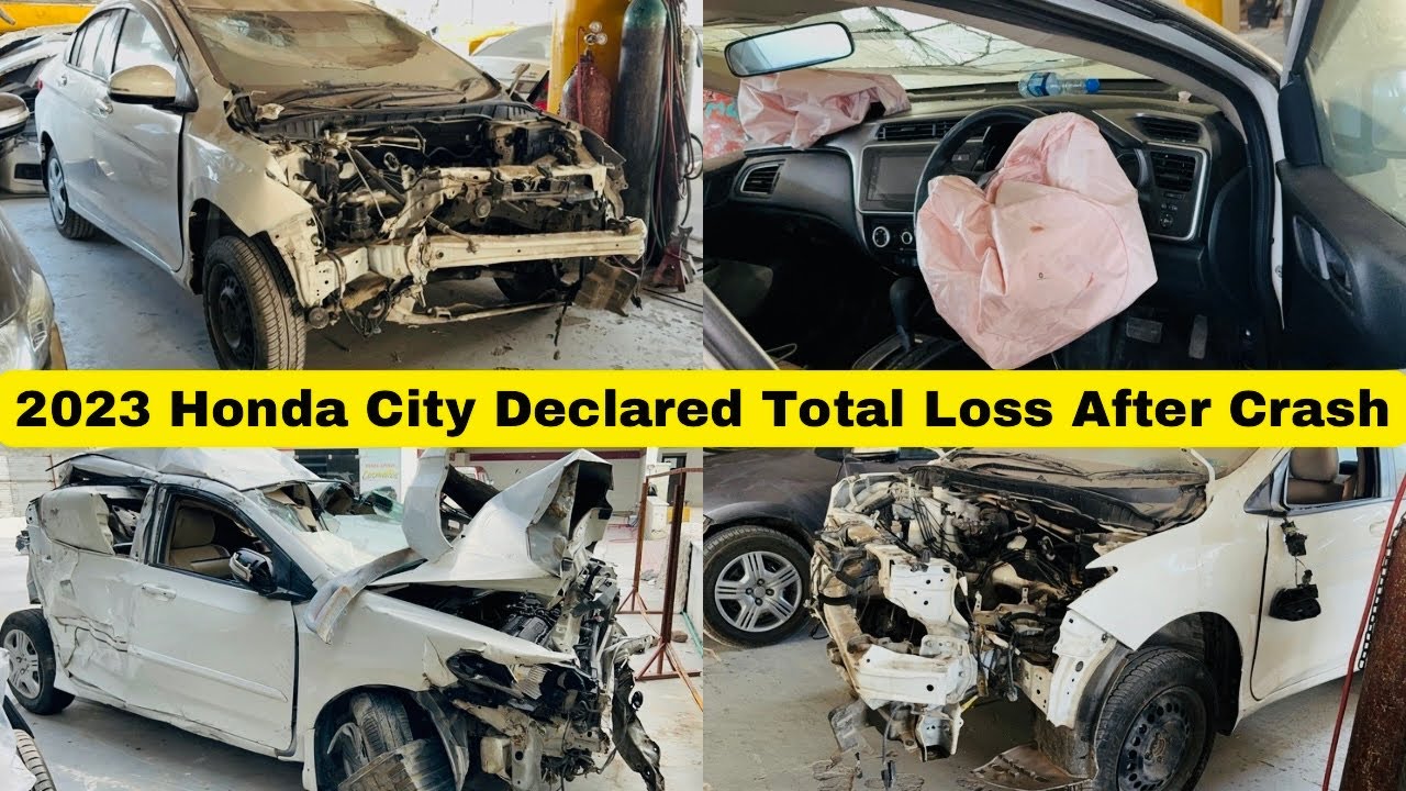 Honda City Declared Total Loss After Crash Youtube