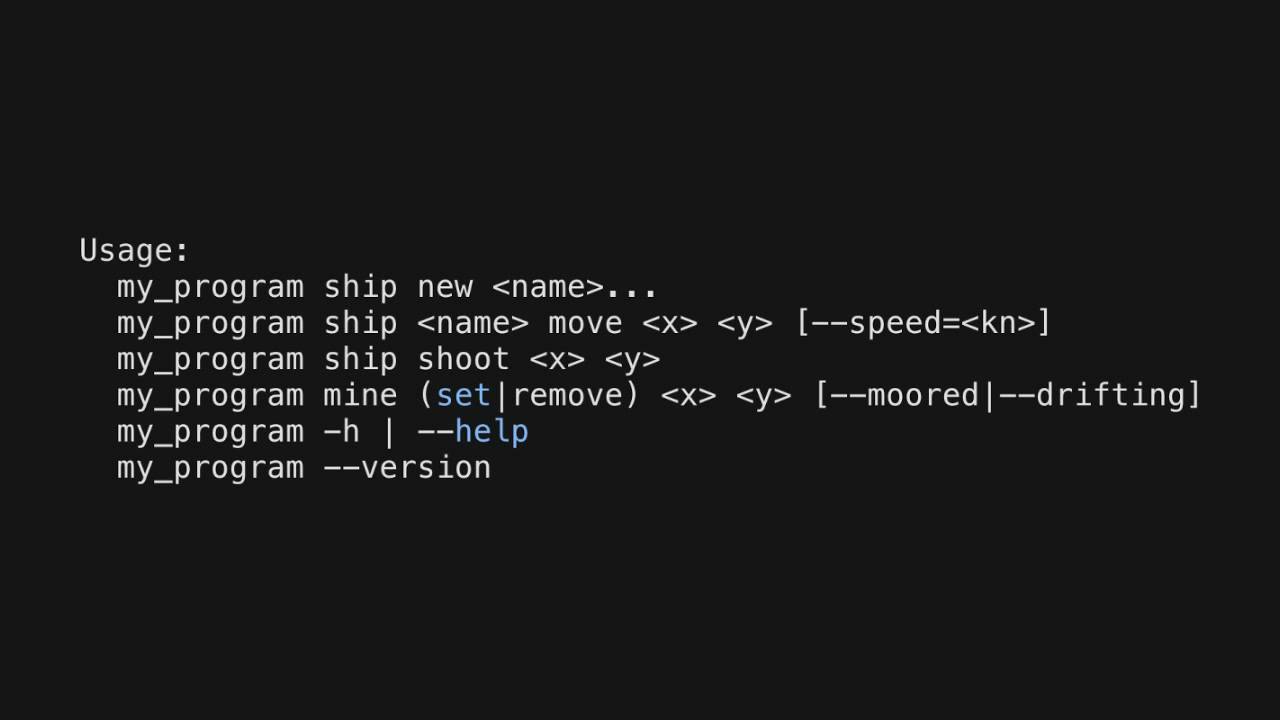 Pycon Uk 2012 Create Beautiful Command Line Interfaces With Python