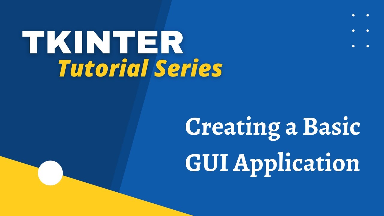 Tkinter Tutorial Series Gui Widgets Frame Label Button Youtube