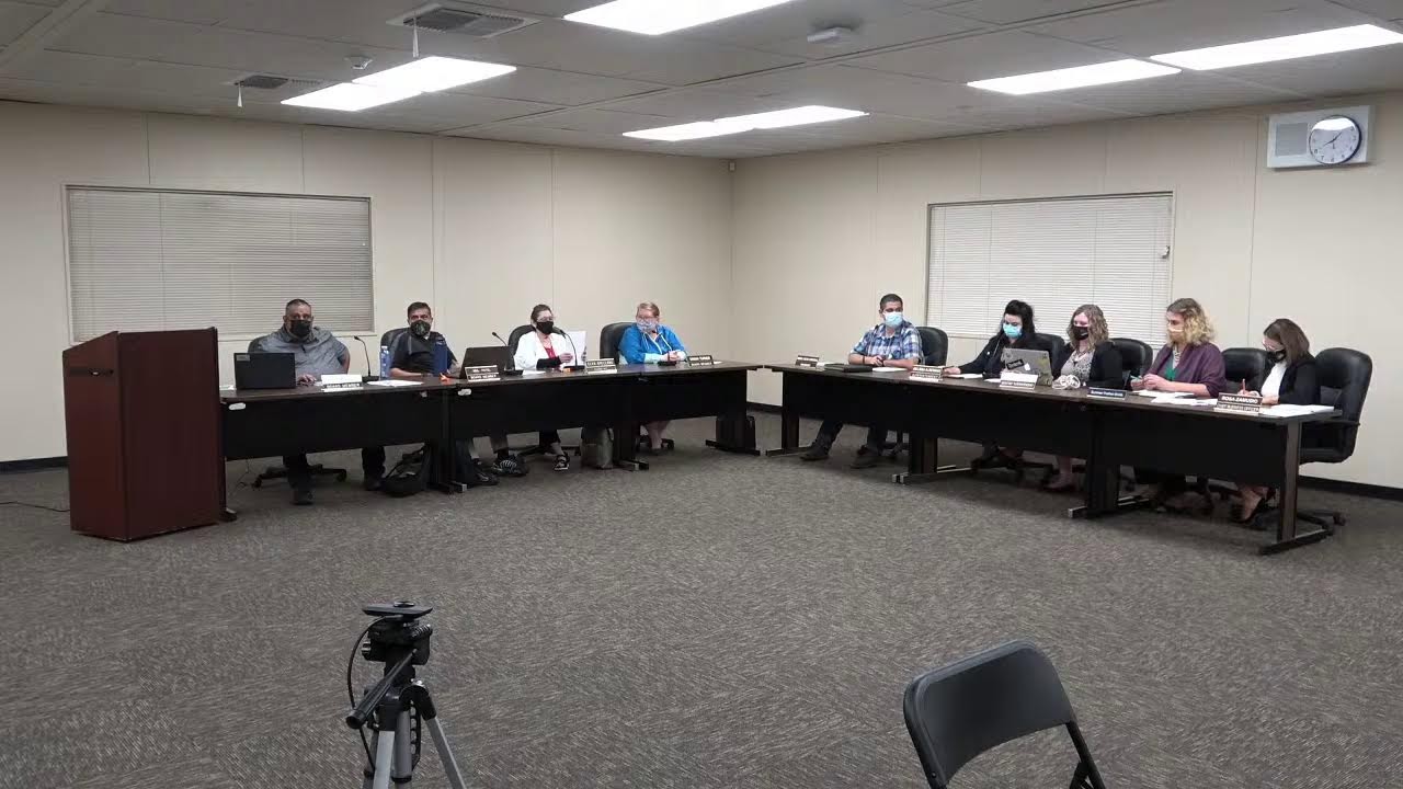 Board Meeting September 22 2021 Youtube