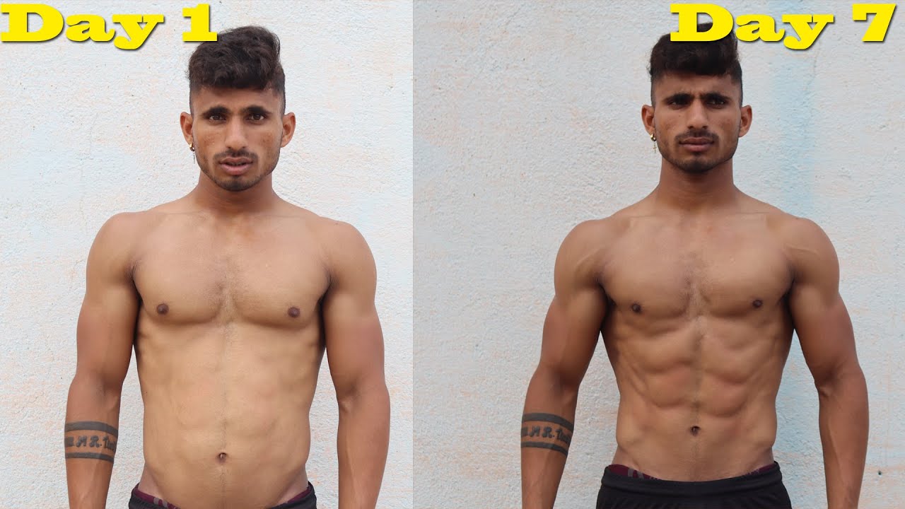7 Days Fat Loss Workout Routine At Home Mr Tinku Absboy Youtube