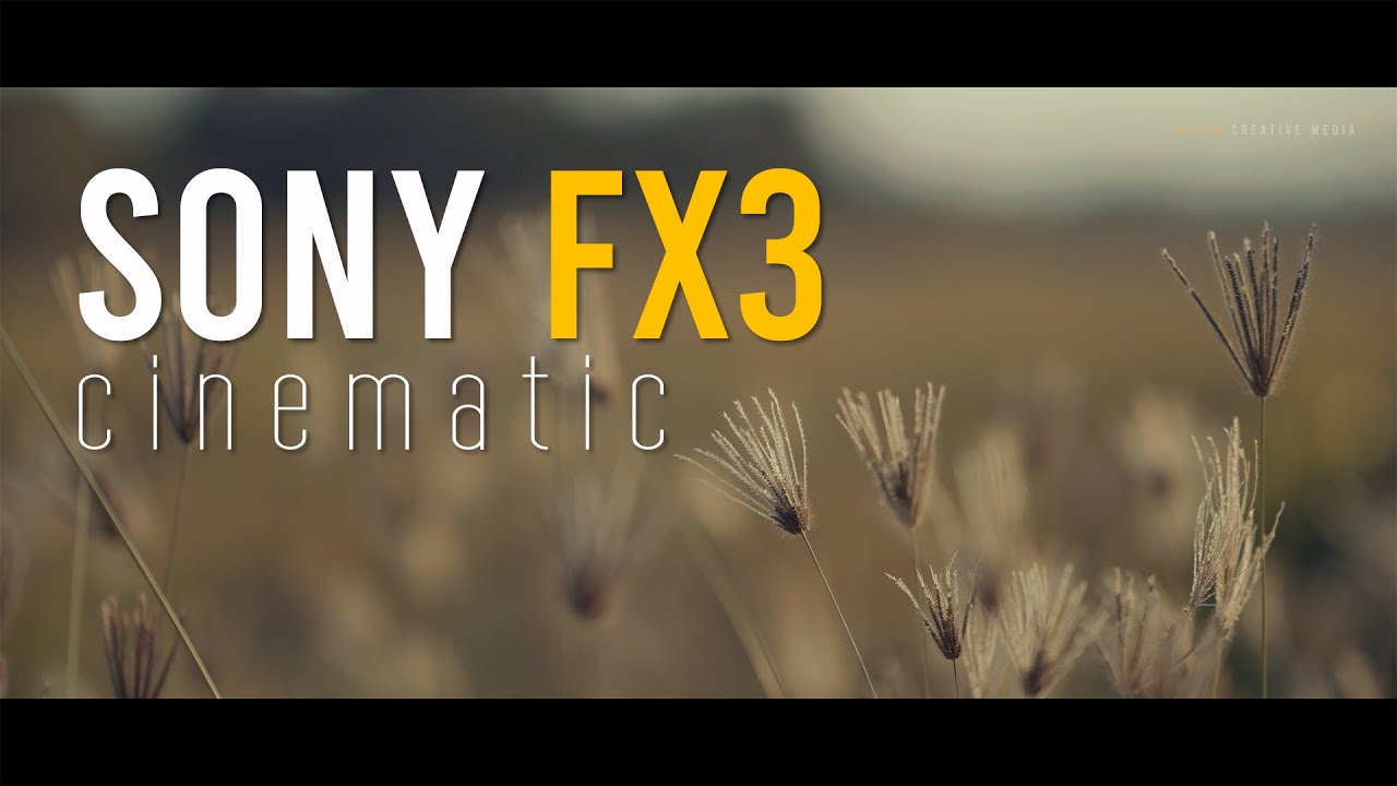 Sony Fx3 Cinematic Youtube