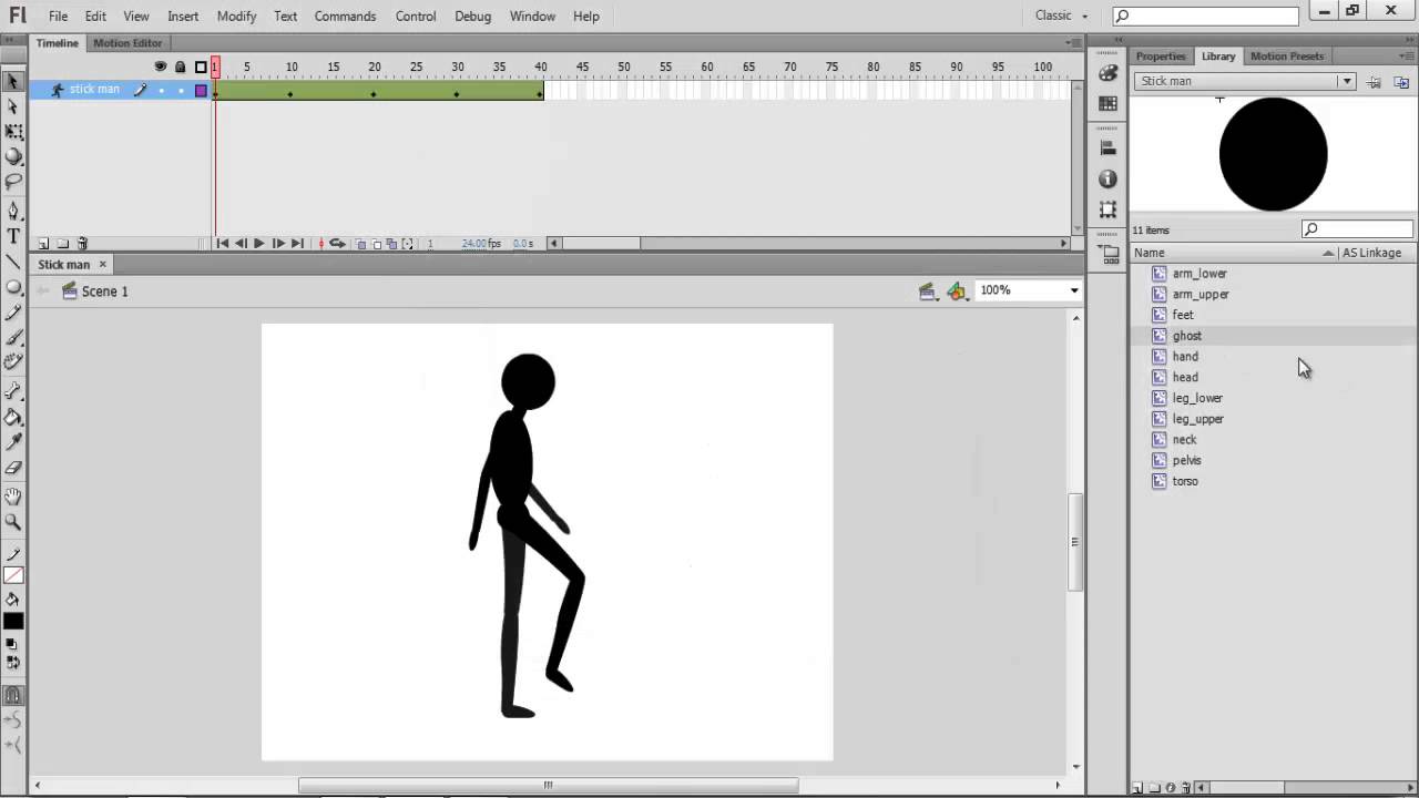 Adobe Flash Cs6 Tutorial Animation Smoothjawer