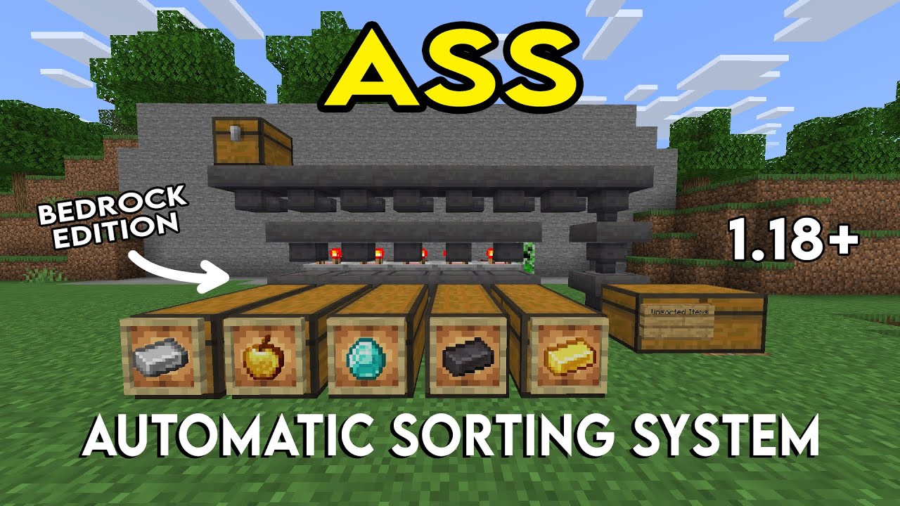 Minecraft Chest Sorting System 1 19 At Lawrence Melson Blog