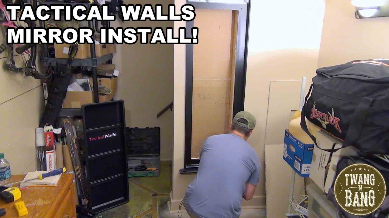 Tactical Walls Insert Mirror Install 1450m Insert Bundle Youtube