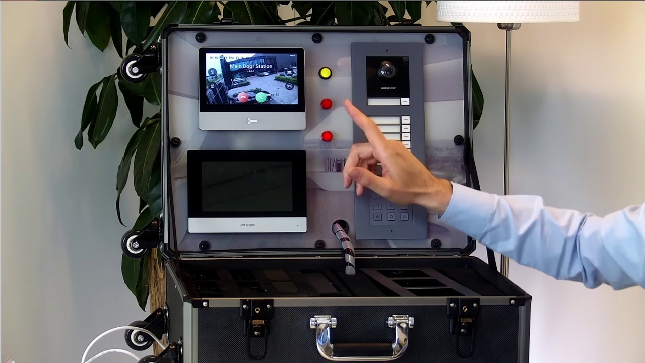 Hikvision Explains 2nd Generation Ip Intercom Demo Case Youtube