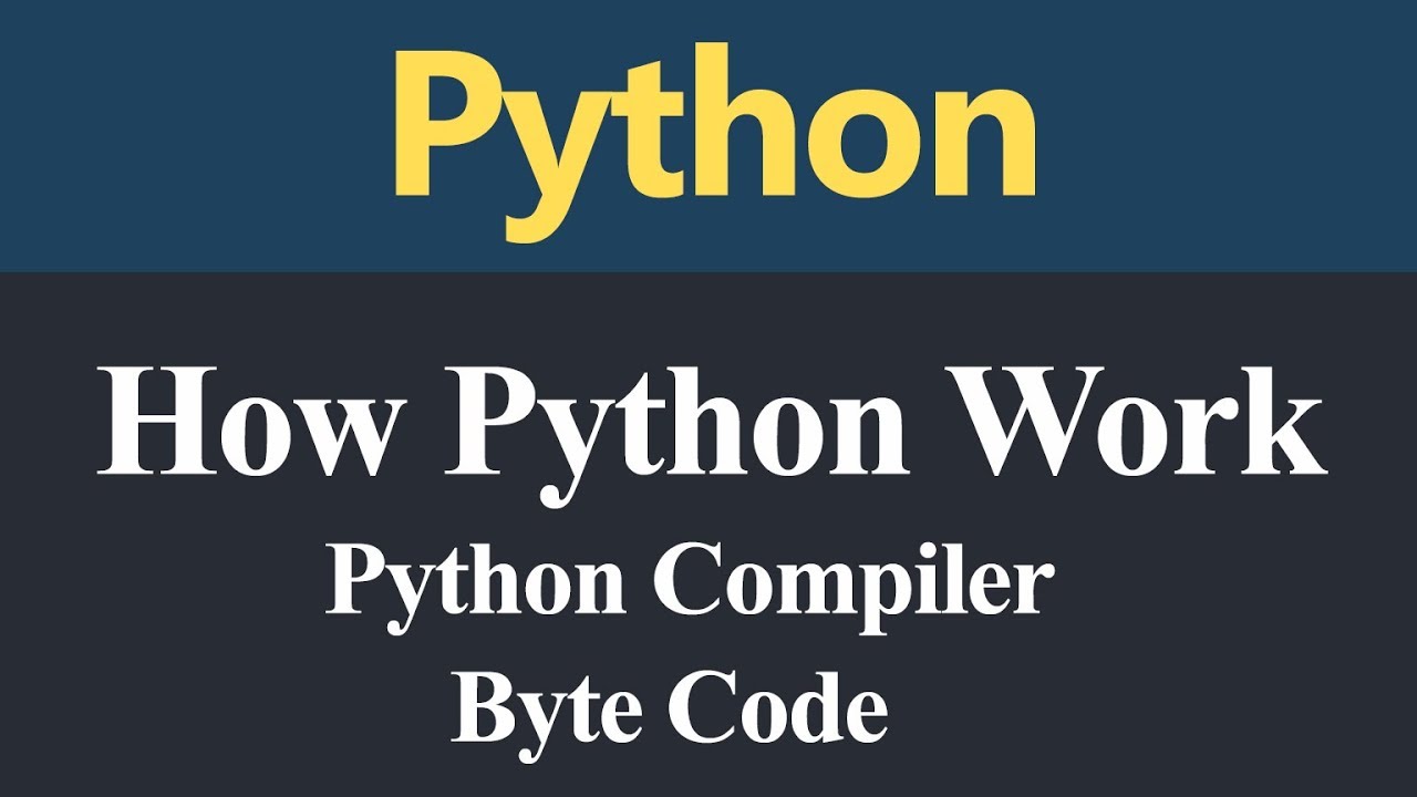 How Python Work Hindi Youtube