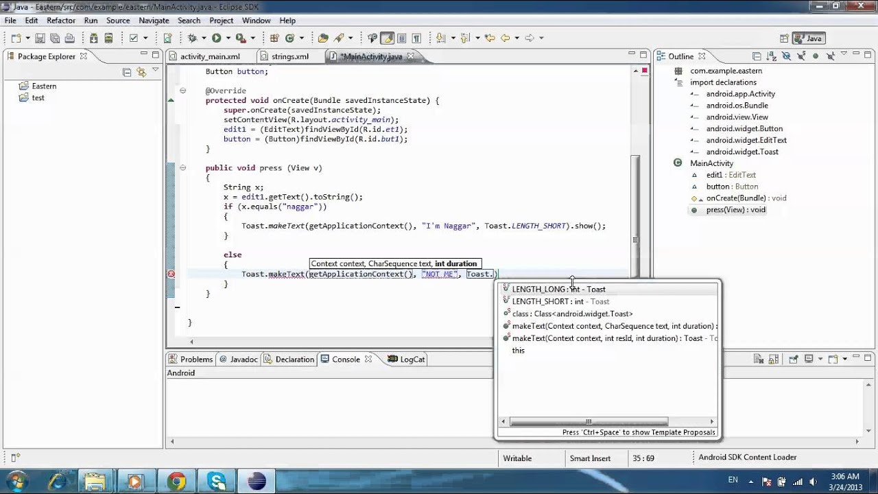 Connecting Xml By Java Youtube