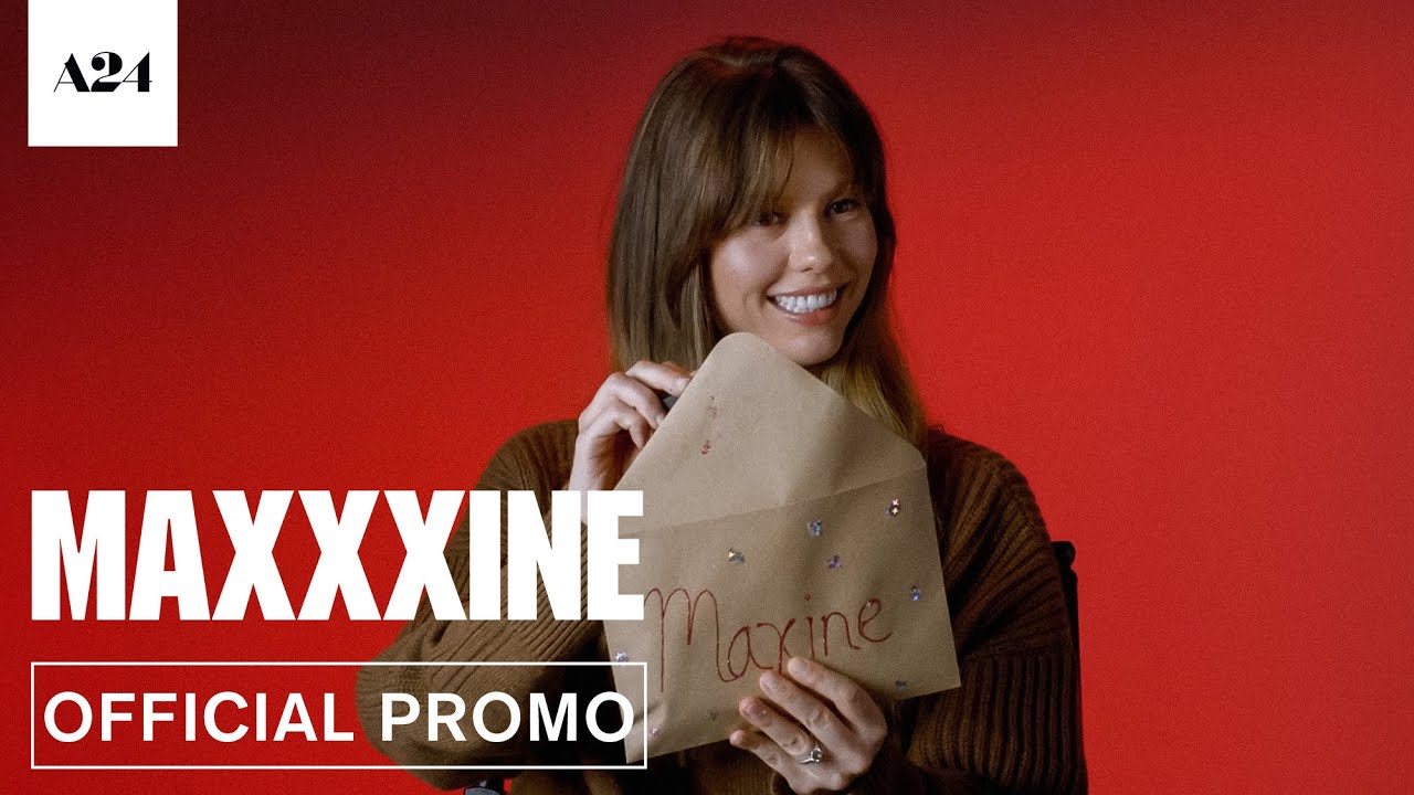 Mia Goth Reads Maxxxine Fan Mail Official Promo A24 Youtube