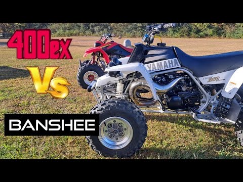 Yamaha Banshee Vs Honda 400ex Youtube