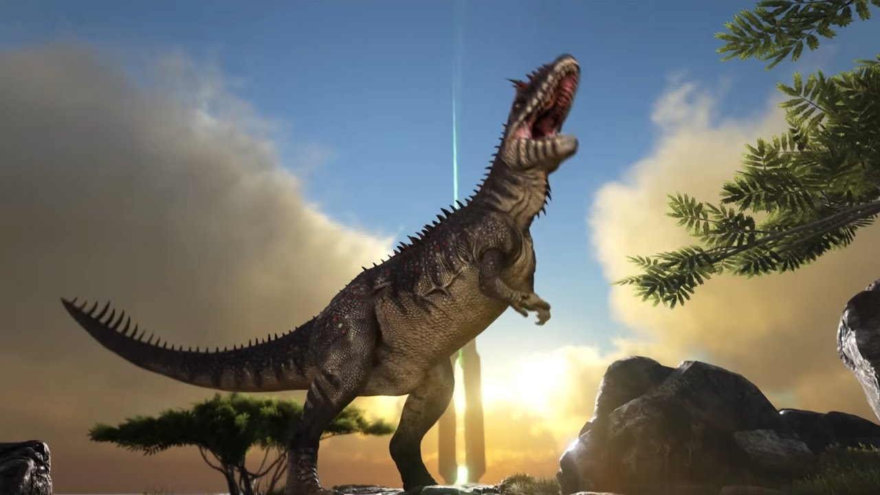 Tráiler Oficial Carcharodontosaurus Ark Survival Evolved Youtube