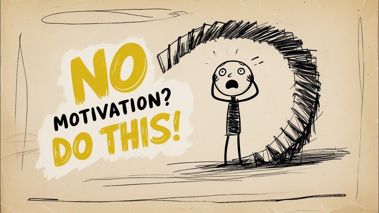 Stop Waiting For Motivation Do This Instead Sticky With Me Youtube