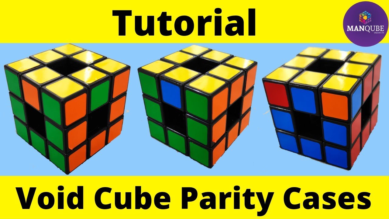How To Solve Rubik S Void Cube Parity Void Cube Parity Solve Rubik