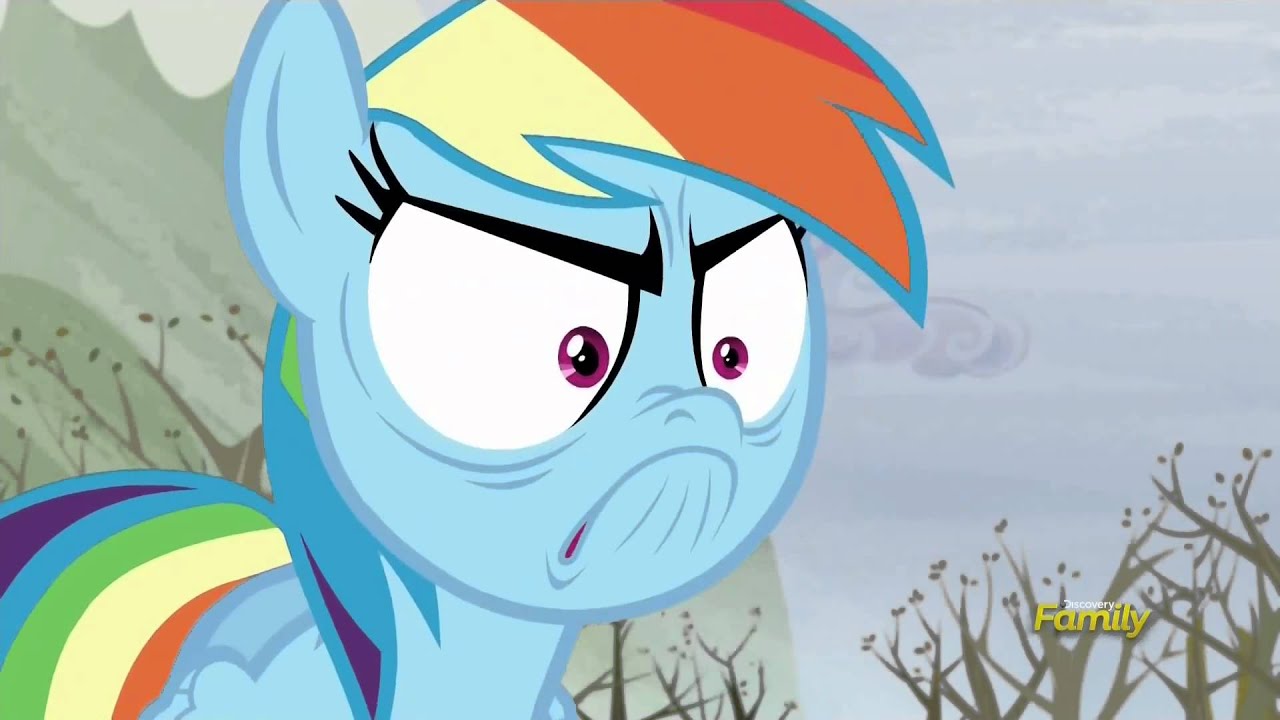 Do I Look Angry Rainbow Dash Youtube