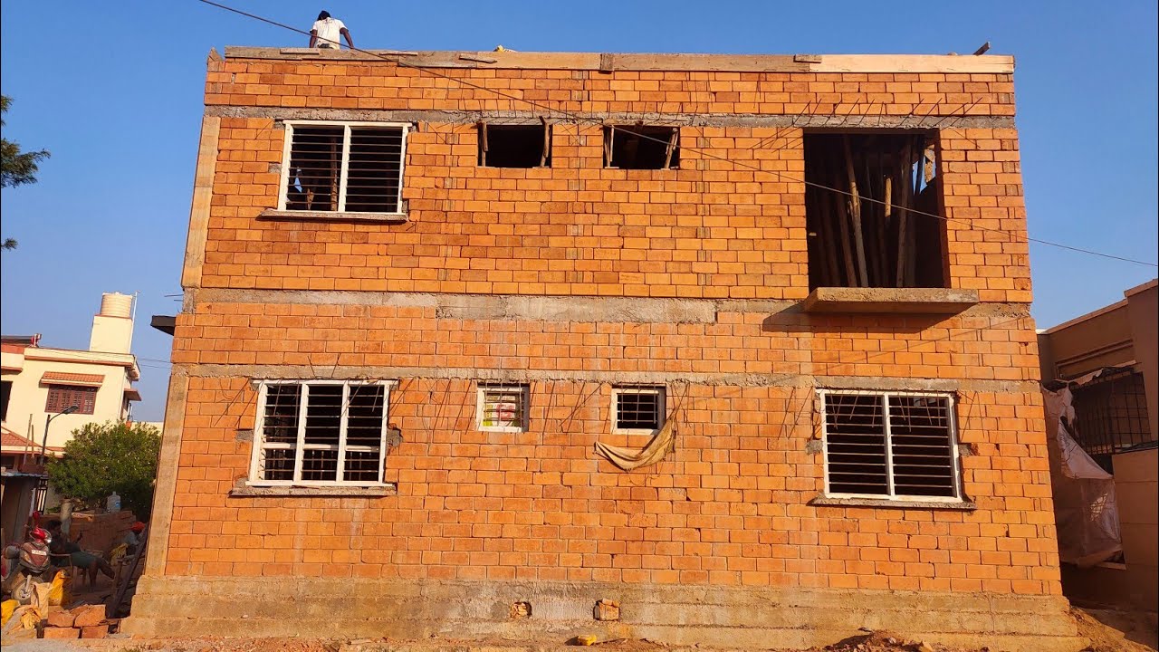 Interlocking Brick House Construction Youtube