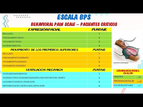 рџ ґ Escala Bps Behavioral Pain Scale Youtube