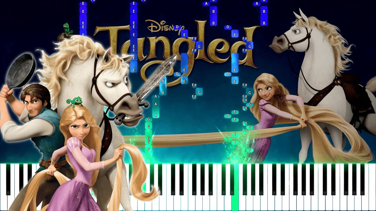 Kingdom Dance Tangled Piano Version Midi Youtube